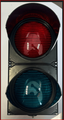 ZAM-TL200mm HiFlux LED Traffic Light RG 24V